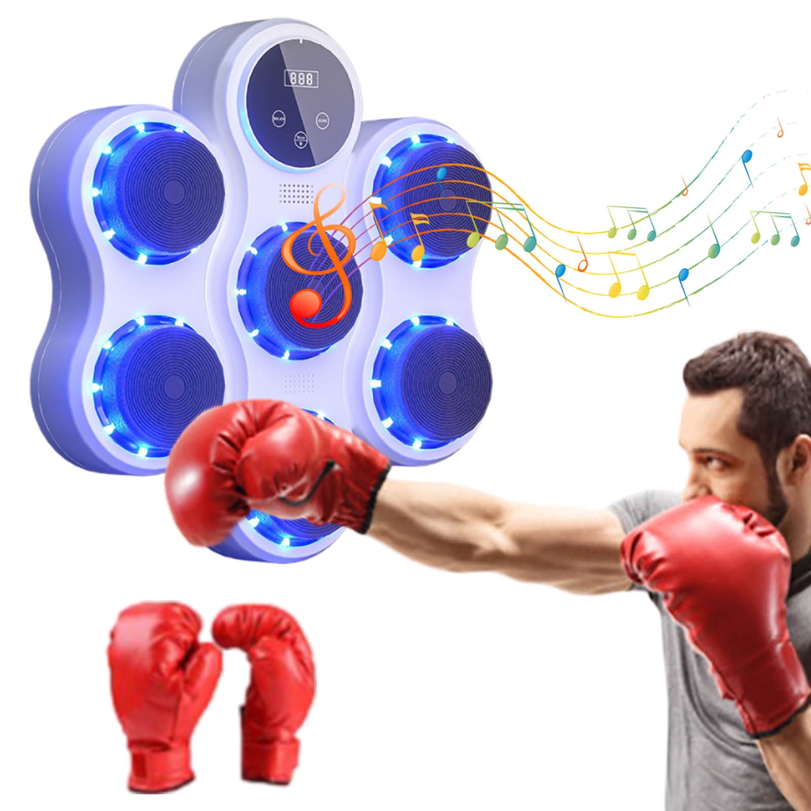 Boxing Machine, Music Boxing Machine Adjustable Speed Stress Timer ...