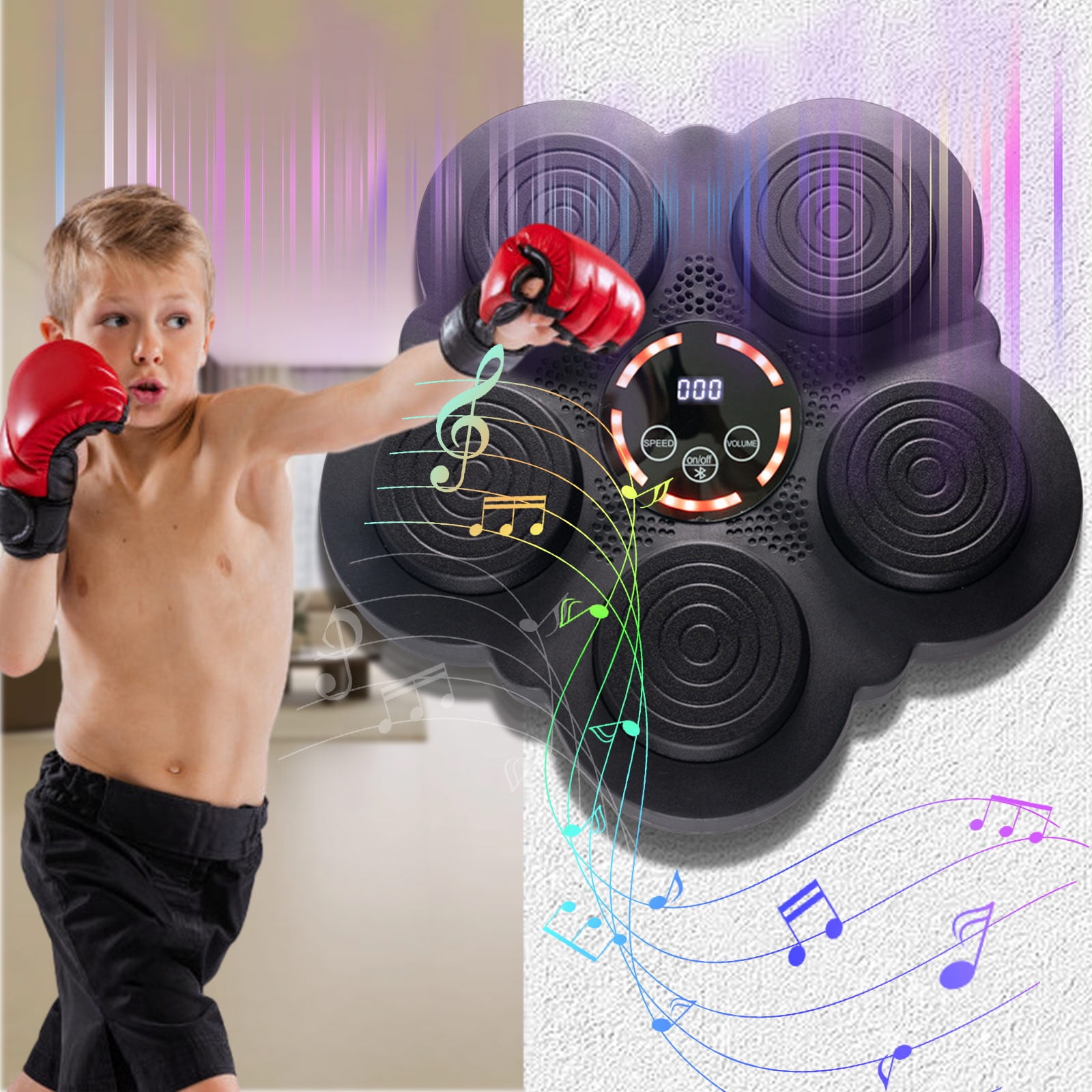 Boxing Machine Wall Mounted Play Music, Music Boxing Machine - Wall ...