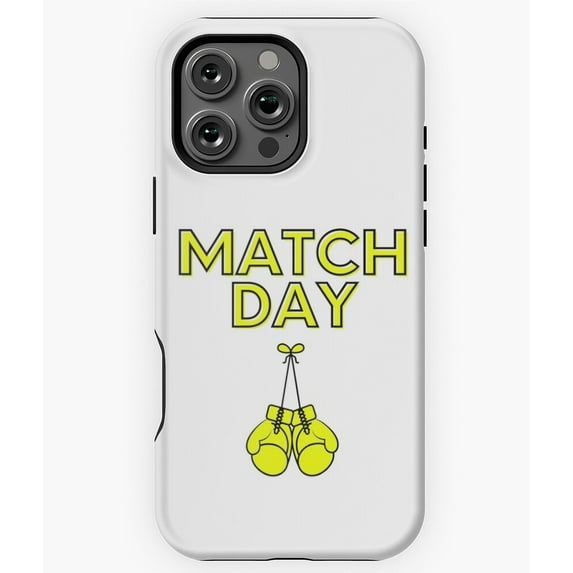 Boxing Match Day Combat Sport Fighter Phone Case for iPhone 16 15 14 13 ...