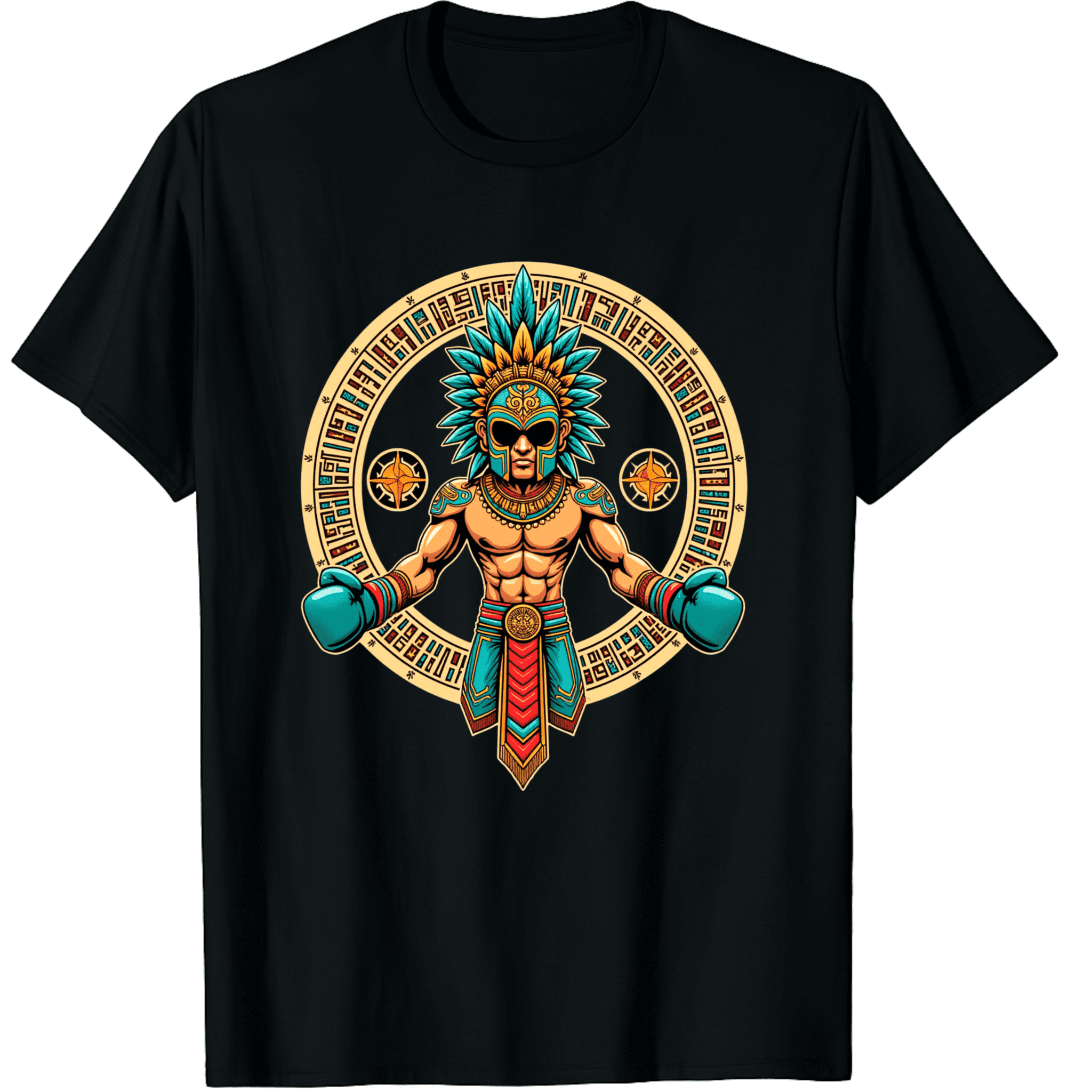 Boxing Mexico Men Women Short Sleeve Graphic T-Shirt, Travel Souvenir ...