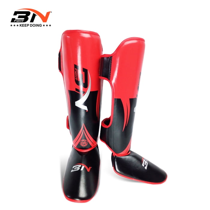 Boxing Muay Thai Shin Guards Kickboxing Leg Support Shield Equipment ...