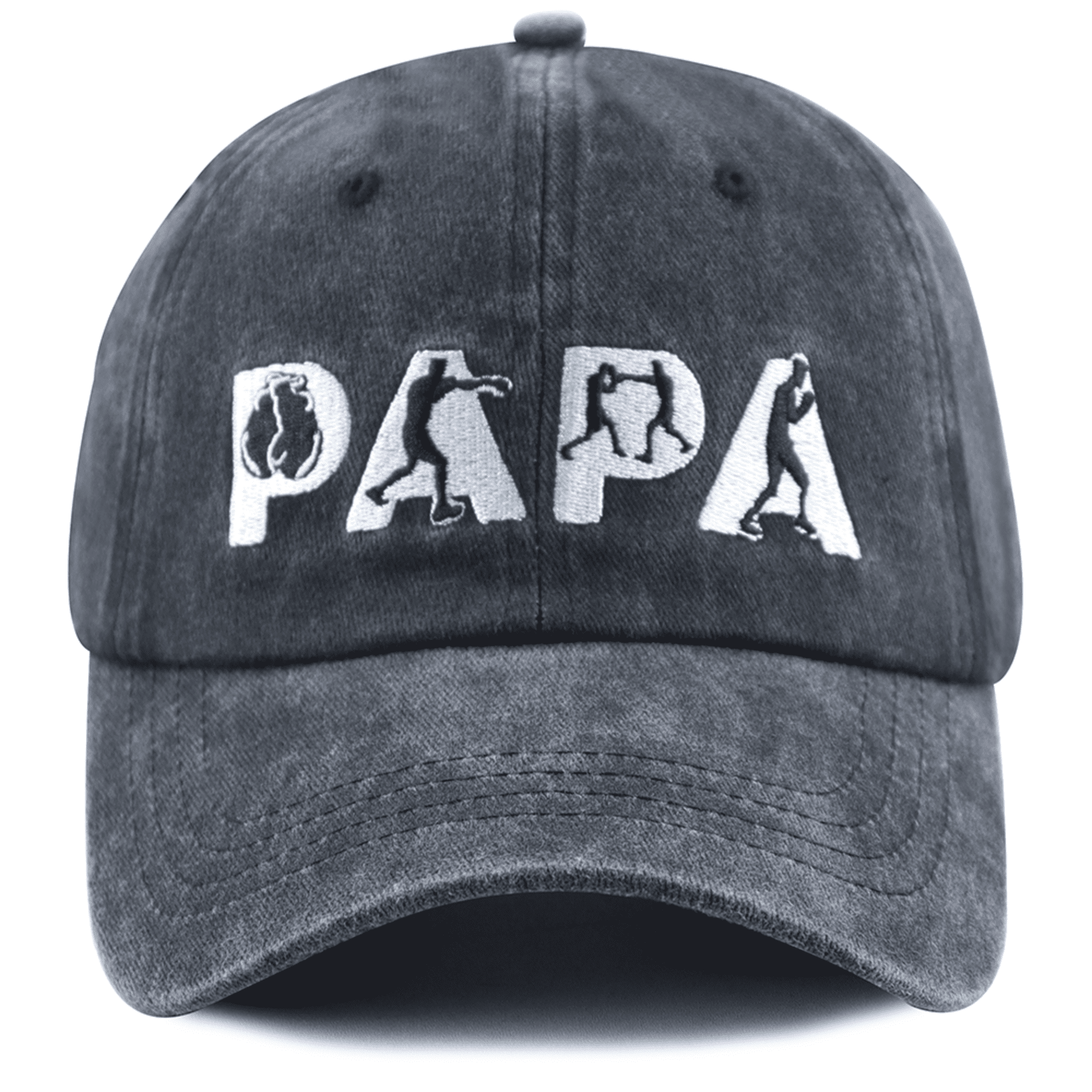 Boxing Papa Hats for Men, Adjustable Cotton Embroidered Boxing ...