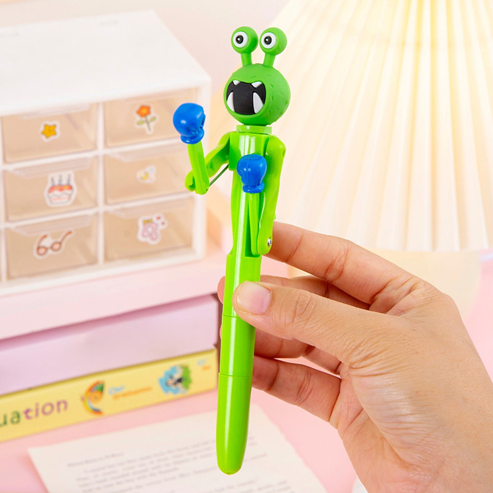 Boxing Pen Robot - （3PCS） with Punching Arm and Crisp Button Sound ...