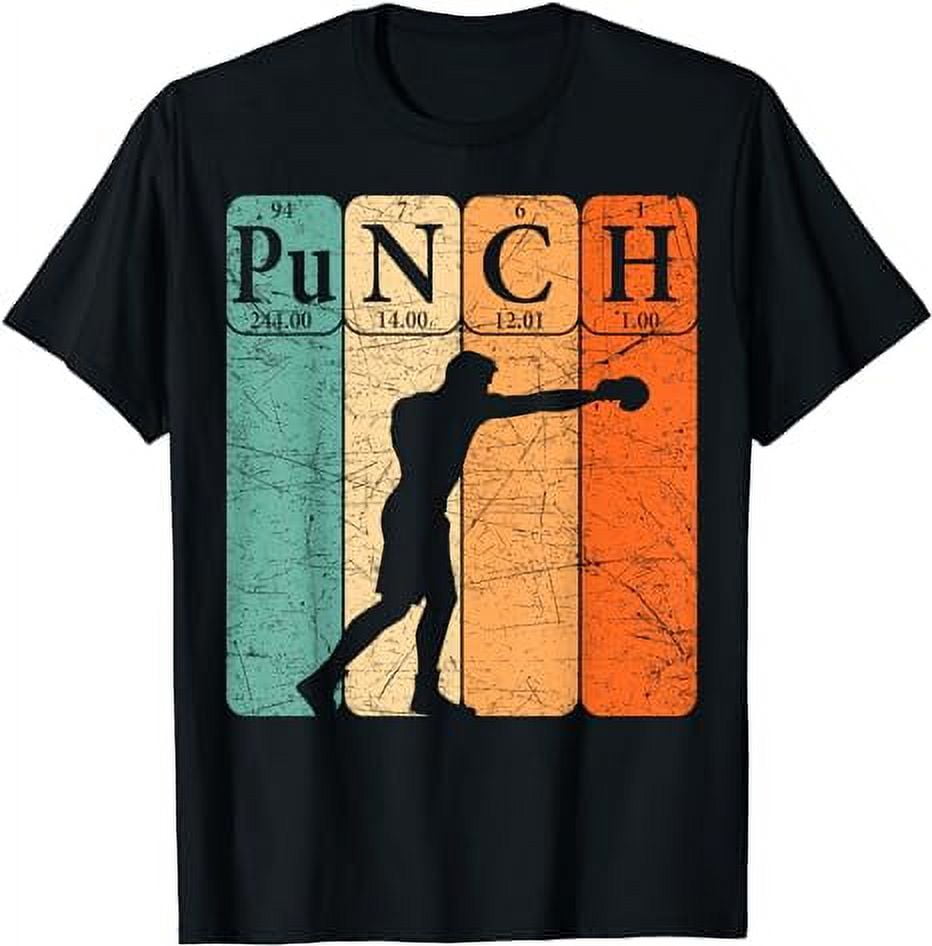 Boxing Periodic Table Elements Boxer Nerdy T-Shirt - Walmart.com