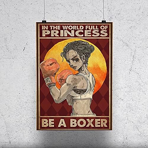 Boxing Poster In The World Full Of Princess Be A Boxer Poster Boxing ...