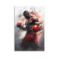 Boxing Poster, Inspirational Boxing Art Canvas Painting, Boxing Poster ...