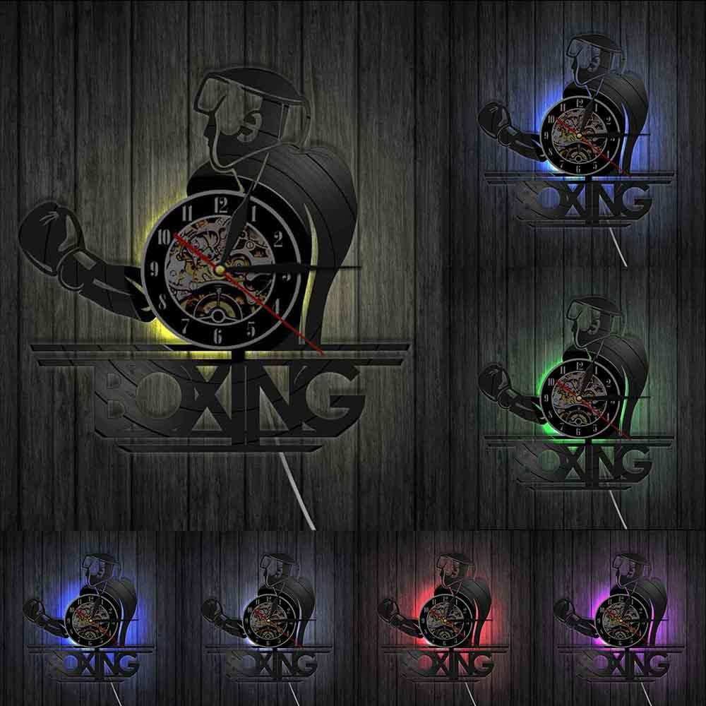 Boxing Powerful Sports Room Decor fighting Sports Modern Design Wall ...