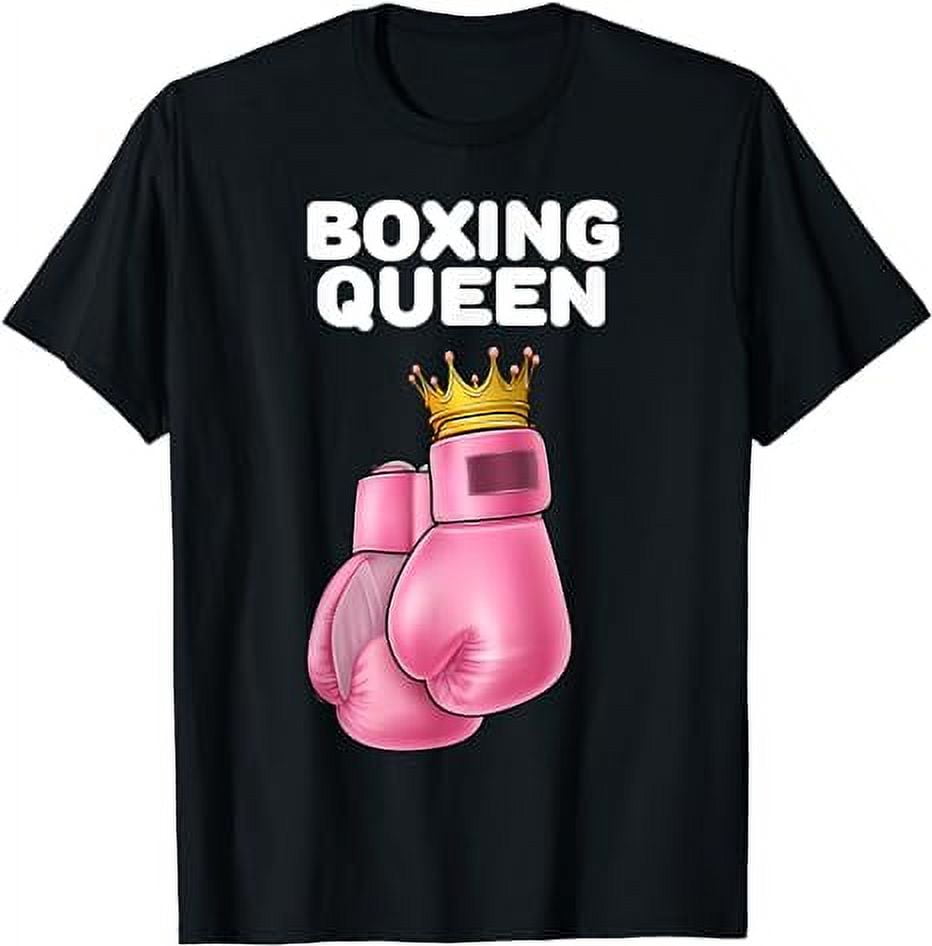 Boxing Queen | Womens Boxing Tshirt | Girls Boxer Boxing T-Shirt ...