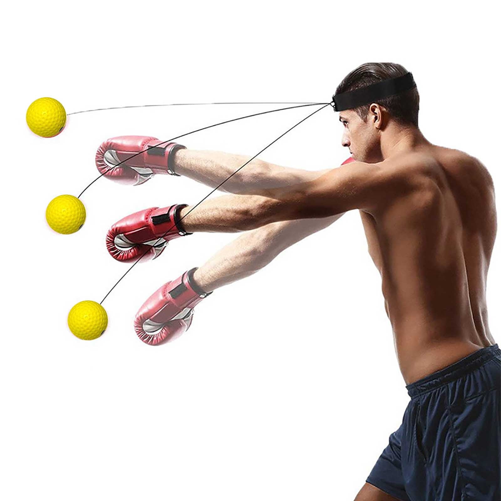 Boxing Reflex Ball For Adults, Sports Reaction Balls,Speed Flex,Boxing ...