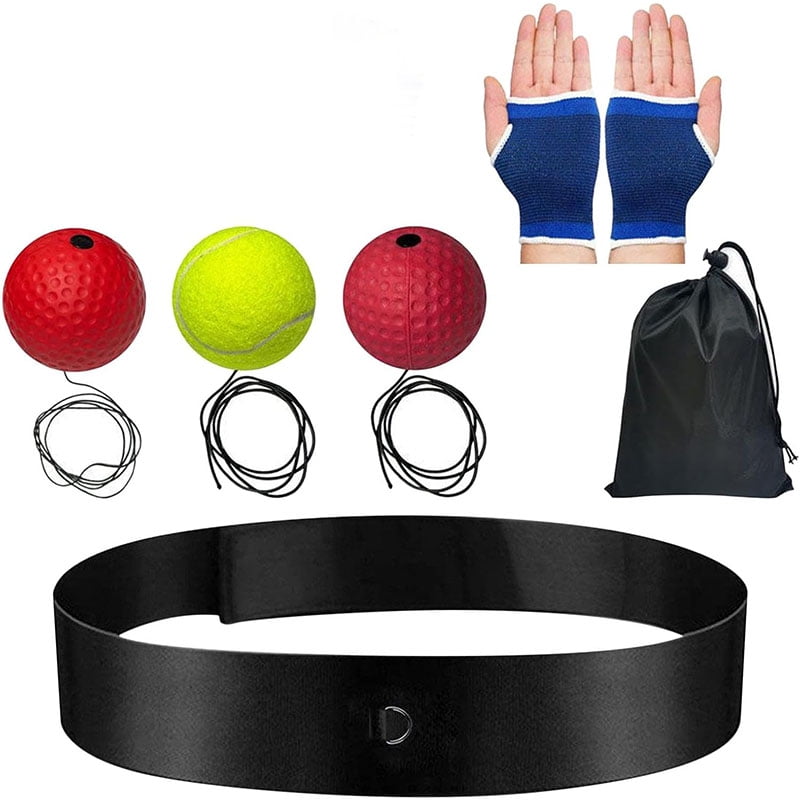 Boxing Reflex Ball Headband Set | Interactive Ball Set for Speed ...
