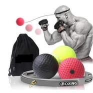 ILSZBKE Boxing Reflex Ball Set - Includes 4 Different Balls and 2 ...