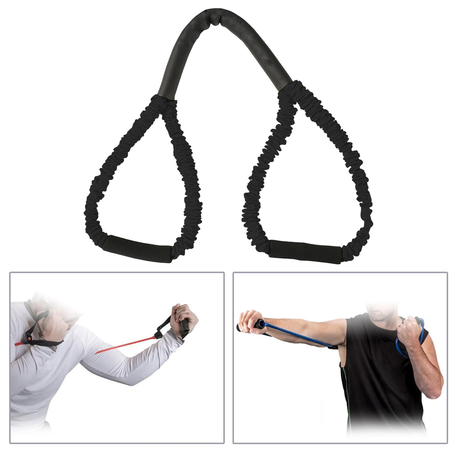 Boxing Resistance Bands Pulling Rope Home Gym with Handles Exercise ...