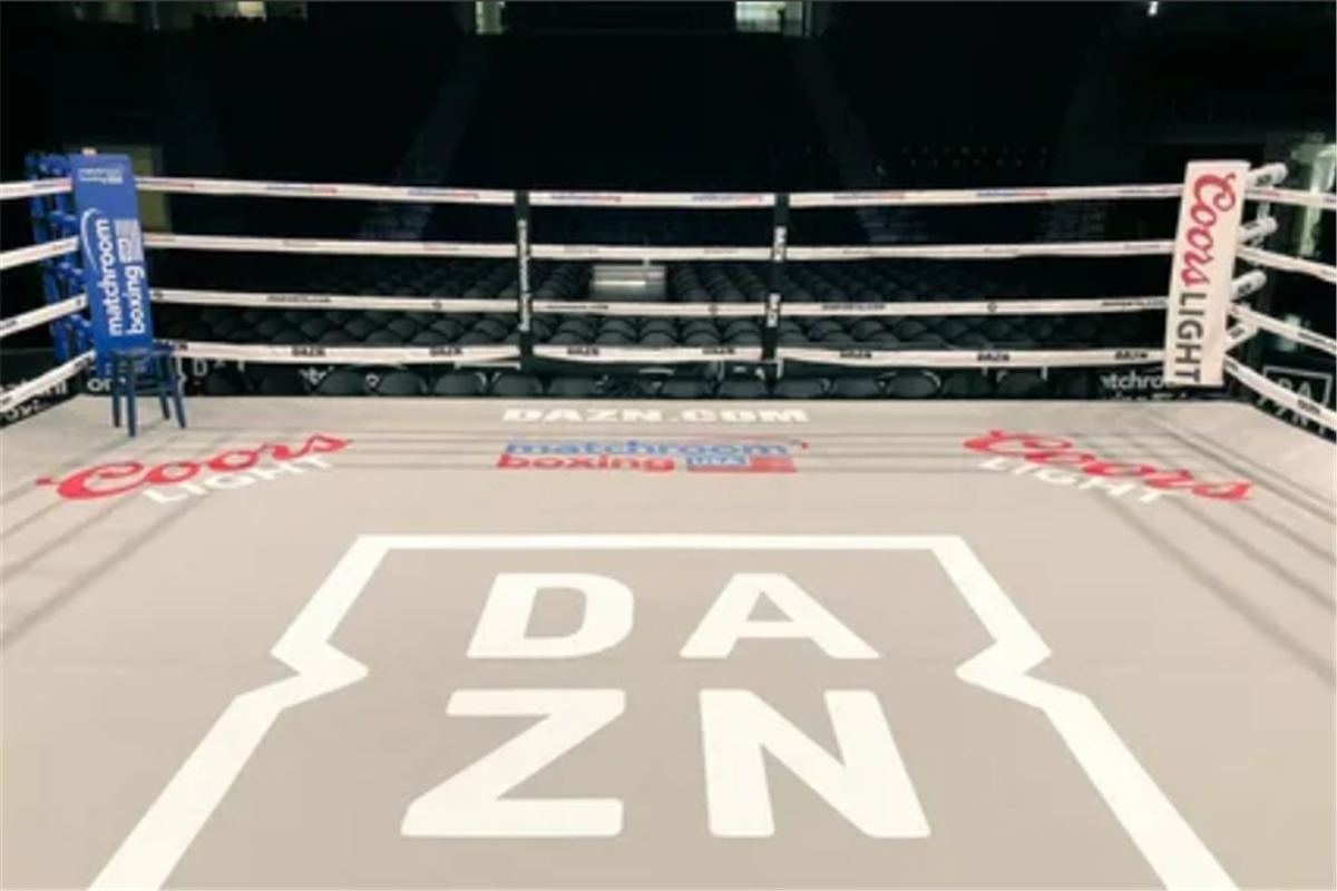 Boxing Ring Photography Backdrop Match Stage Spotlights Interior ...