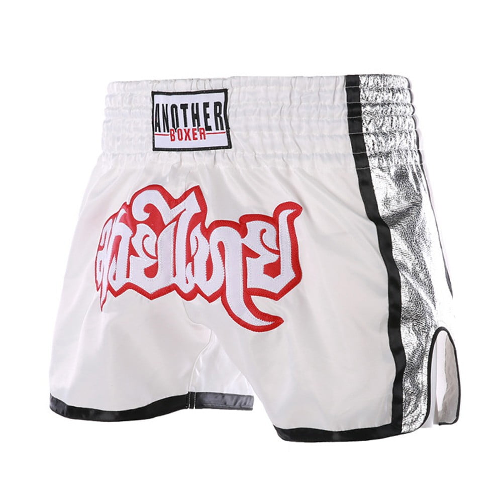 Boxing Shorts Mma Training Muay Thai Shorts Breathable Fabric Elastic ...