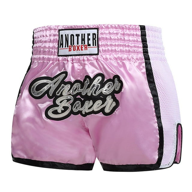 Boxing Shorts Women Men's Muay Thai Shorts Classic Martial Arts MMA ...