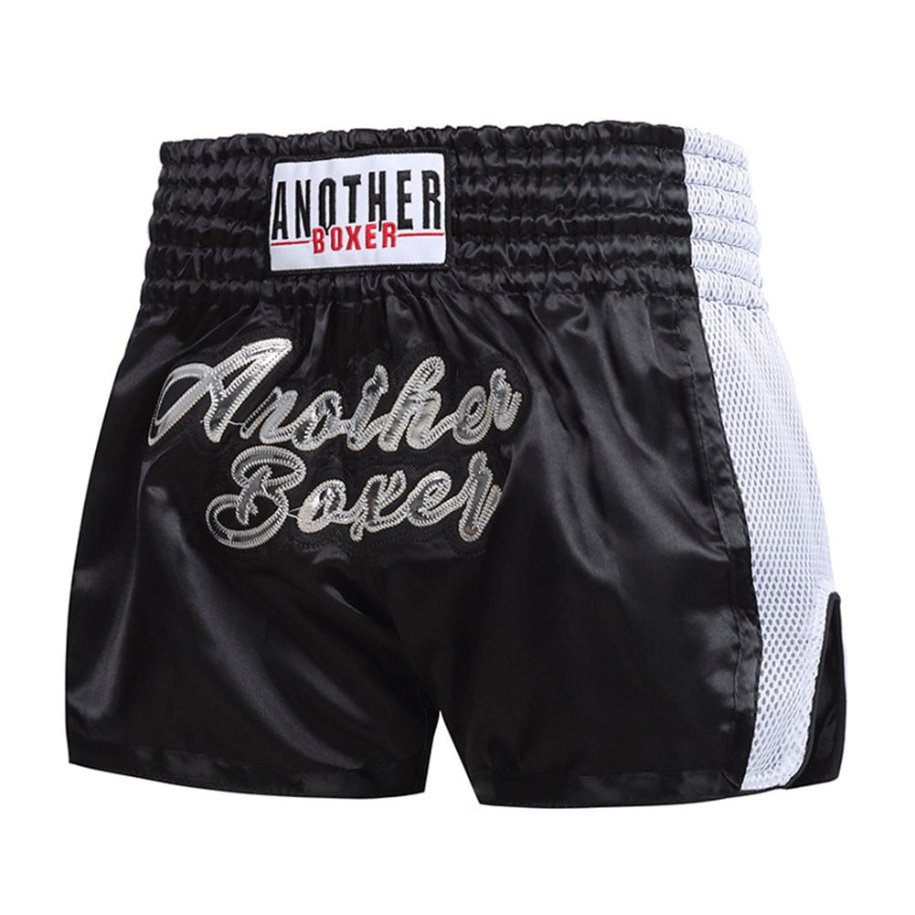 Boxing Shorts Women Men's Muay Thai Shorts Classic Martial Arts mma ...
