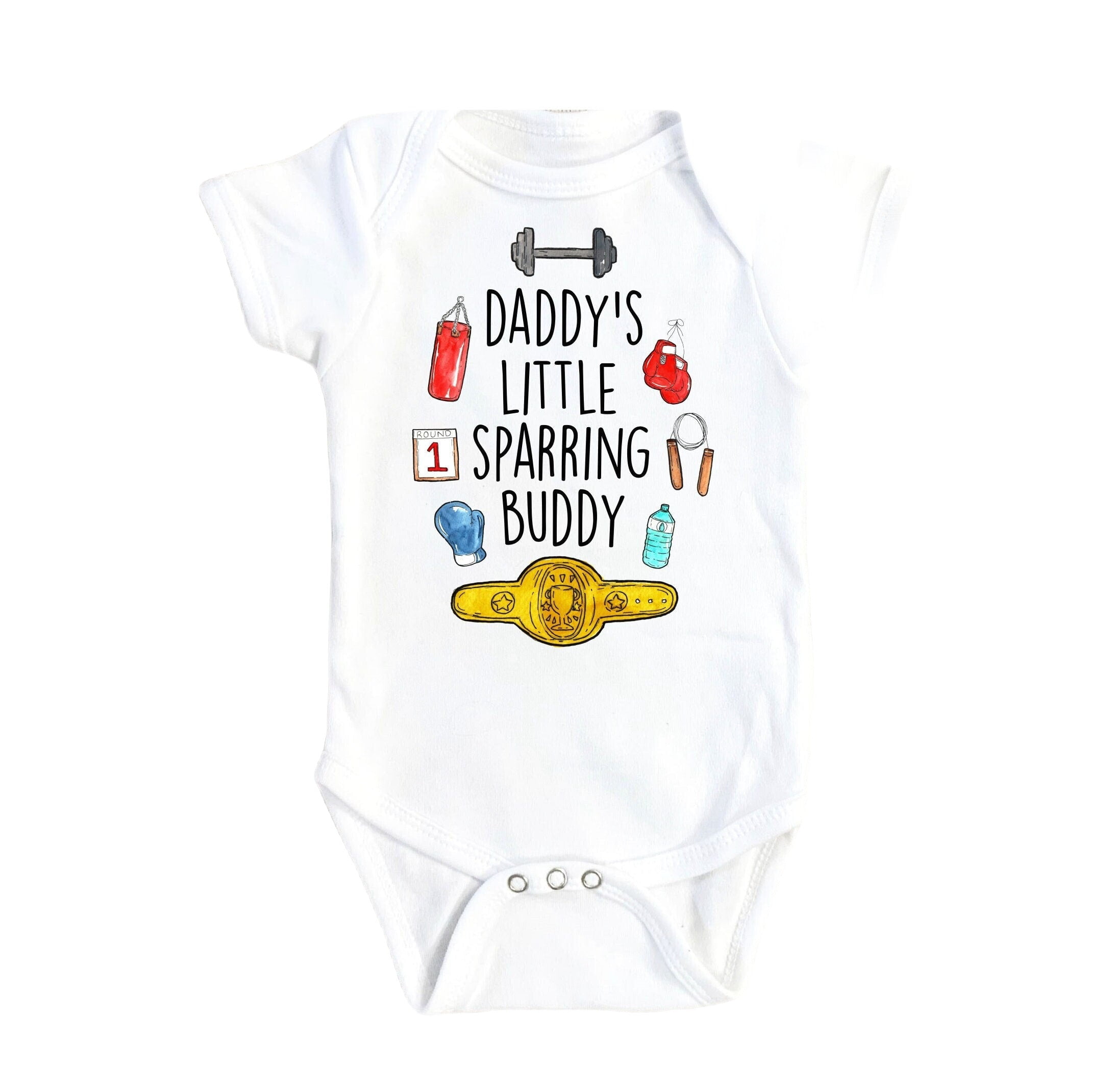 Boxing Sparring 2 - Baby Boy Girl Clothes Infant Bodysuit Funny Cute ...