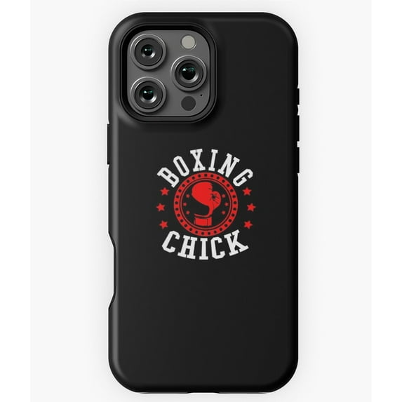 Boxing Sports Player Boxing Chick Gift Phone Case for iPhone 16 15 14 ...