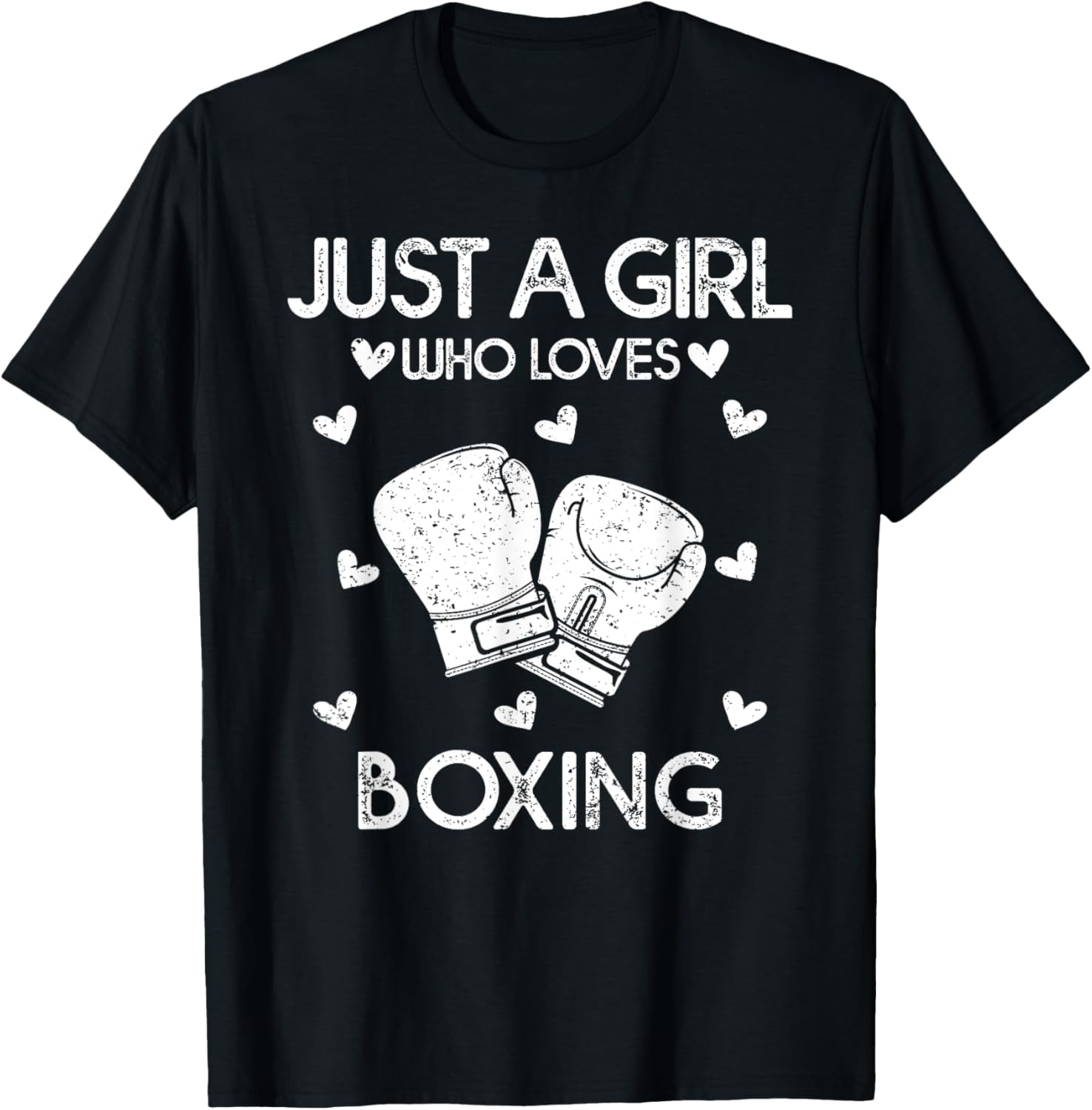 Boxing Tee For Women Just A Girl Who Loves Boxing T-Shirt - Walmart.com