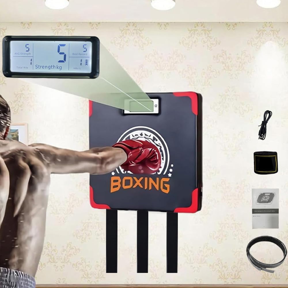 Boxing Training Punching Equipment-Boxing Pads, Wall-Mounted Strength ...
