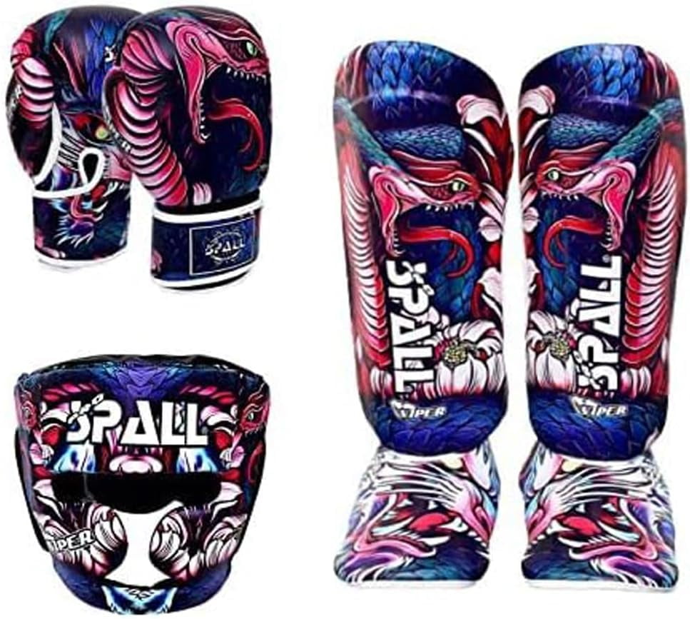 Boxing Training Set 3 –1 Synthetic Leather Boxing Gloves with Boxing ...
