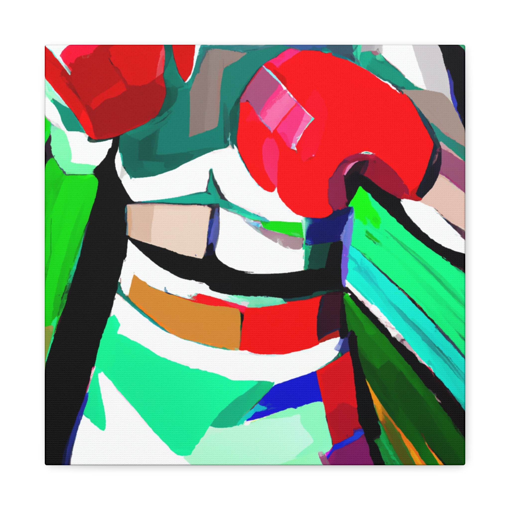 "Boxing in the Ring" - Canvas - Walmart.com