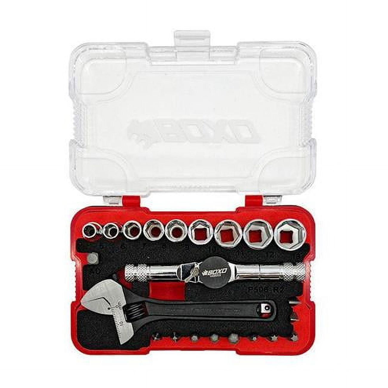 Boxo Tools P506-R2 23Pc Multi Driver T-Handle Socket Bit Set - Walmart.com