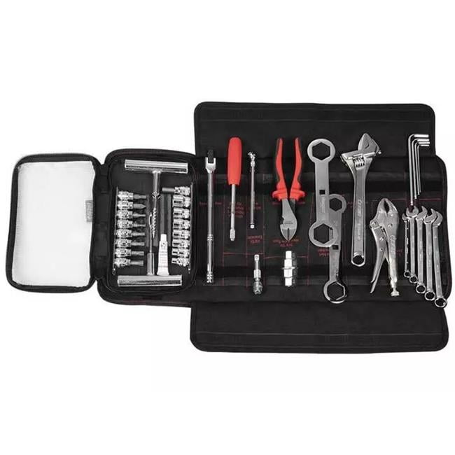 Boxo Tools PA923 Adventure Motorcycle Roll, 40Pc Adventure Motorcycle ...