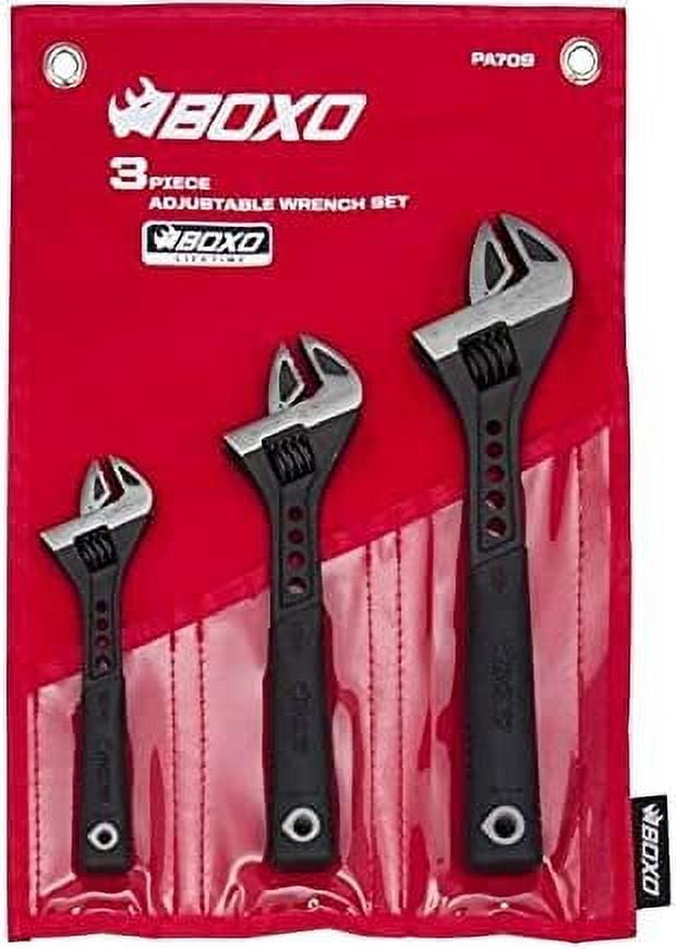 Boxo USA 3 Pc Adjustable Wrench Set - Walmart.com