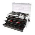 Boxo USA Heavy Duty 185pcs Metric & SAE Tool Set with 3 Drawers Carry Box - Walmart.com