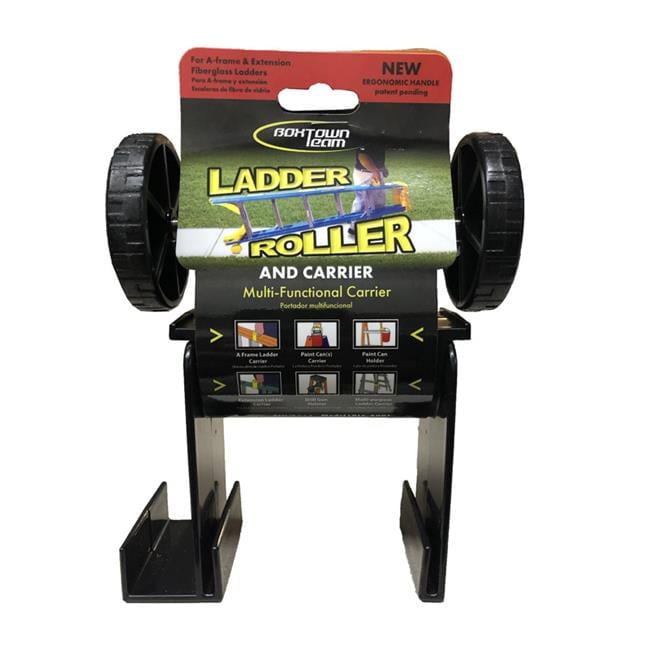 Boxtown Team Plastic Ladder Roller & Carrier, Black & Yellow - Walmart.com