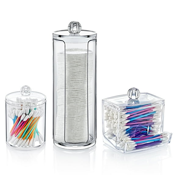 Boxup Bathroom Organizers and Storage - Q Tips Cotton Organizer ...