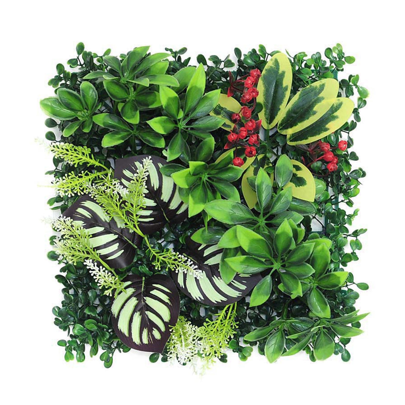 Boxwood Panels Greenery Wall Decor With For Outdoor/Indoor Wall For ...