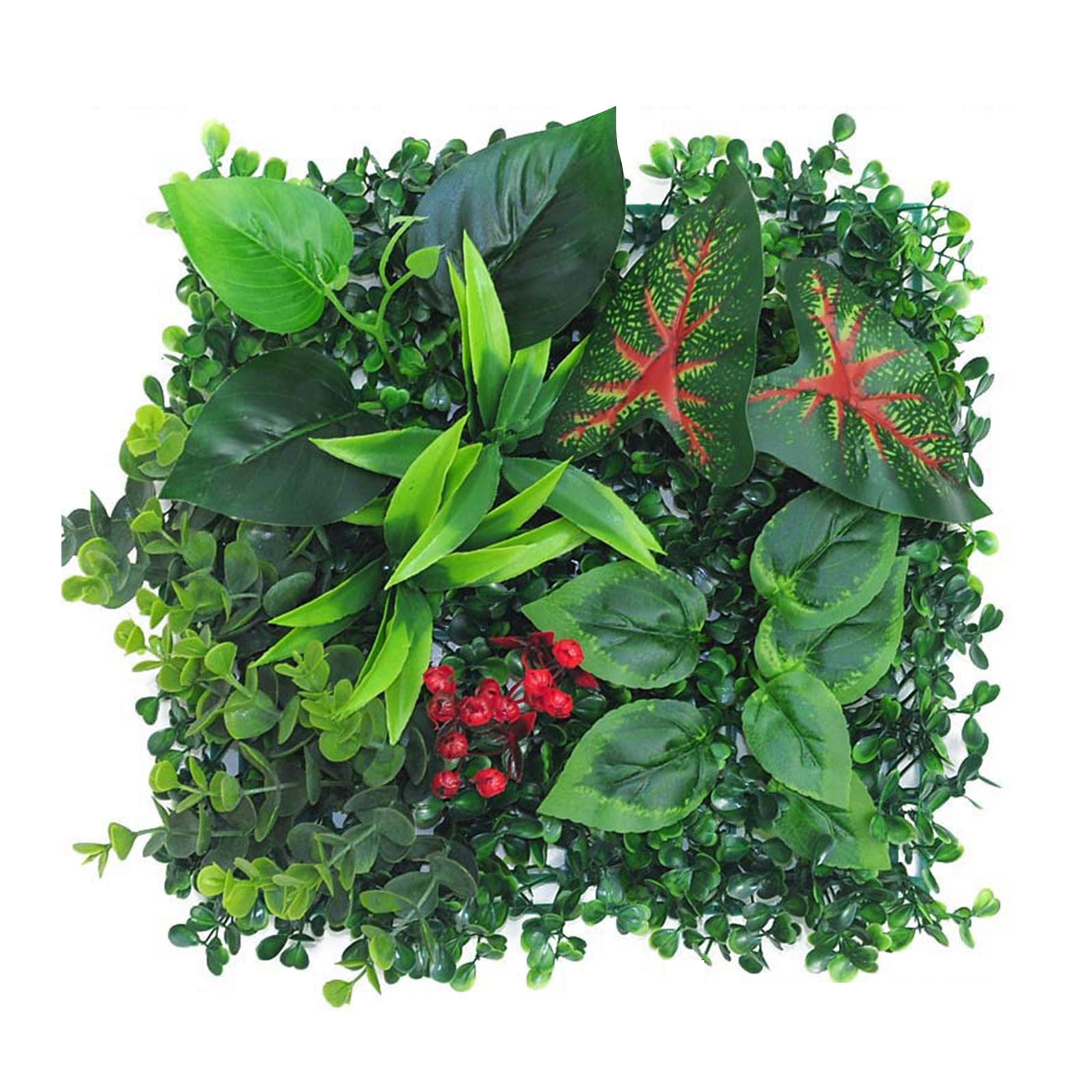 Boxwood Panels Greenery Wall Decor With For Outdoor/Indoor Wall For ...