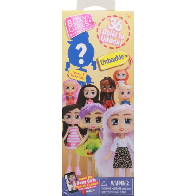 Boxy Girls UnboxMe Mystery Surprise Fashion Doll Toy - Walmart.com