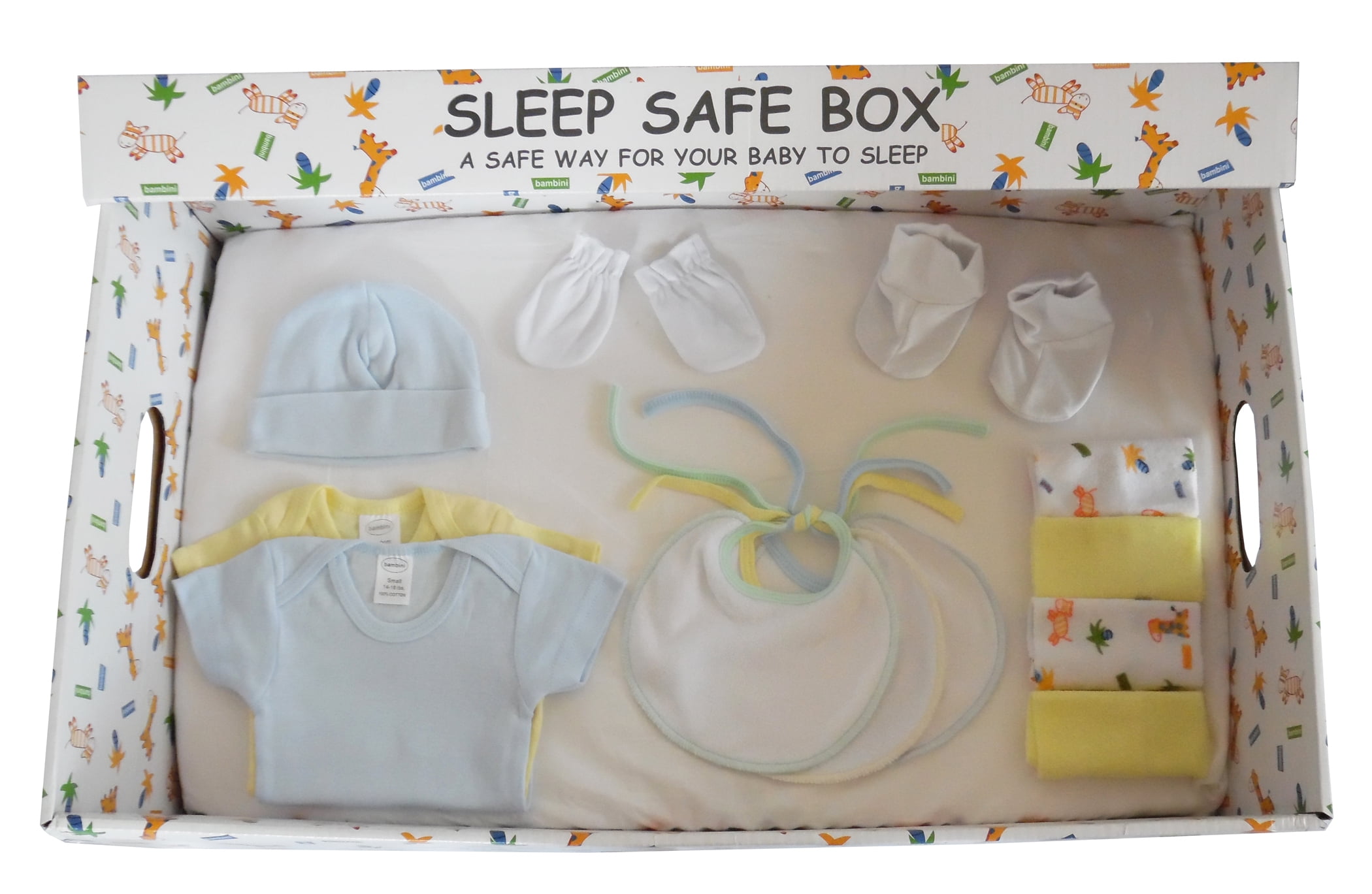 Boy 16 Piece Baby Starter Set Box - Walmart.com