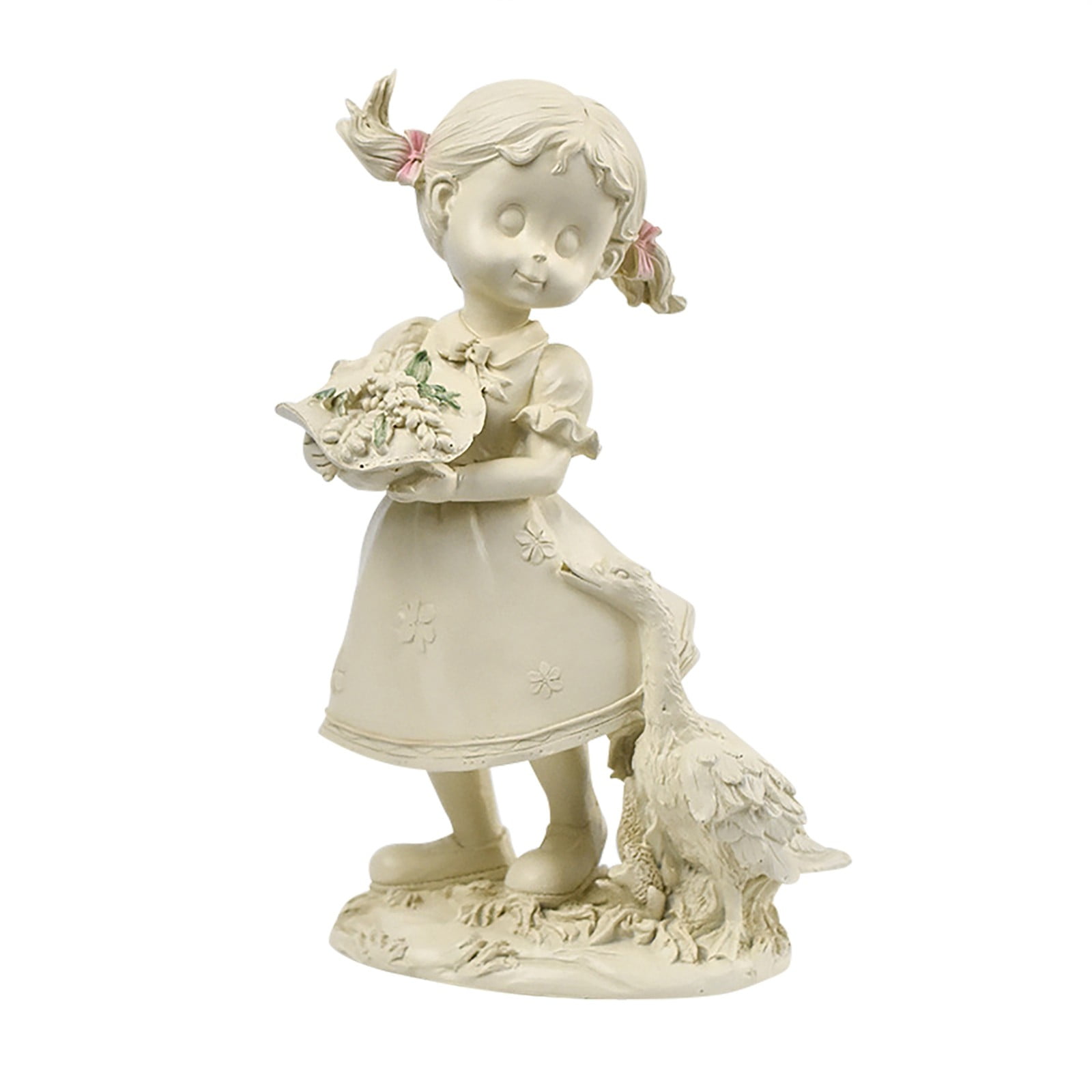 Boy And Girl Resin Ornaments Home Garden Decoration Character Crafts ...