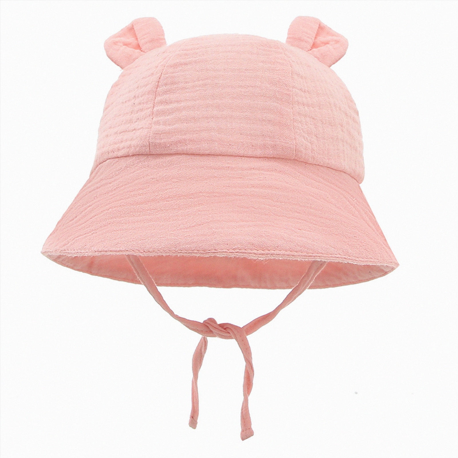 Boy And Girl Sun Hat Baby Bear Ears Fisherman's Hat Sun Hat Beach Cap ...