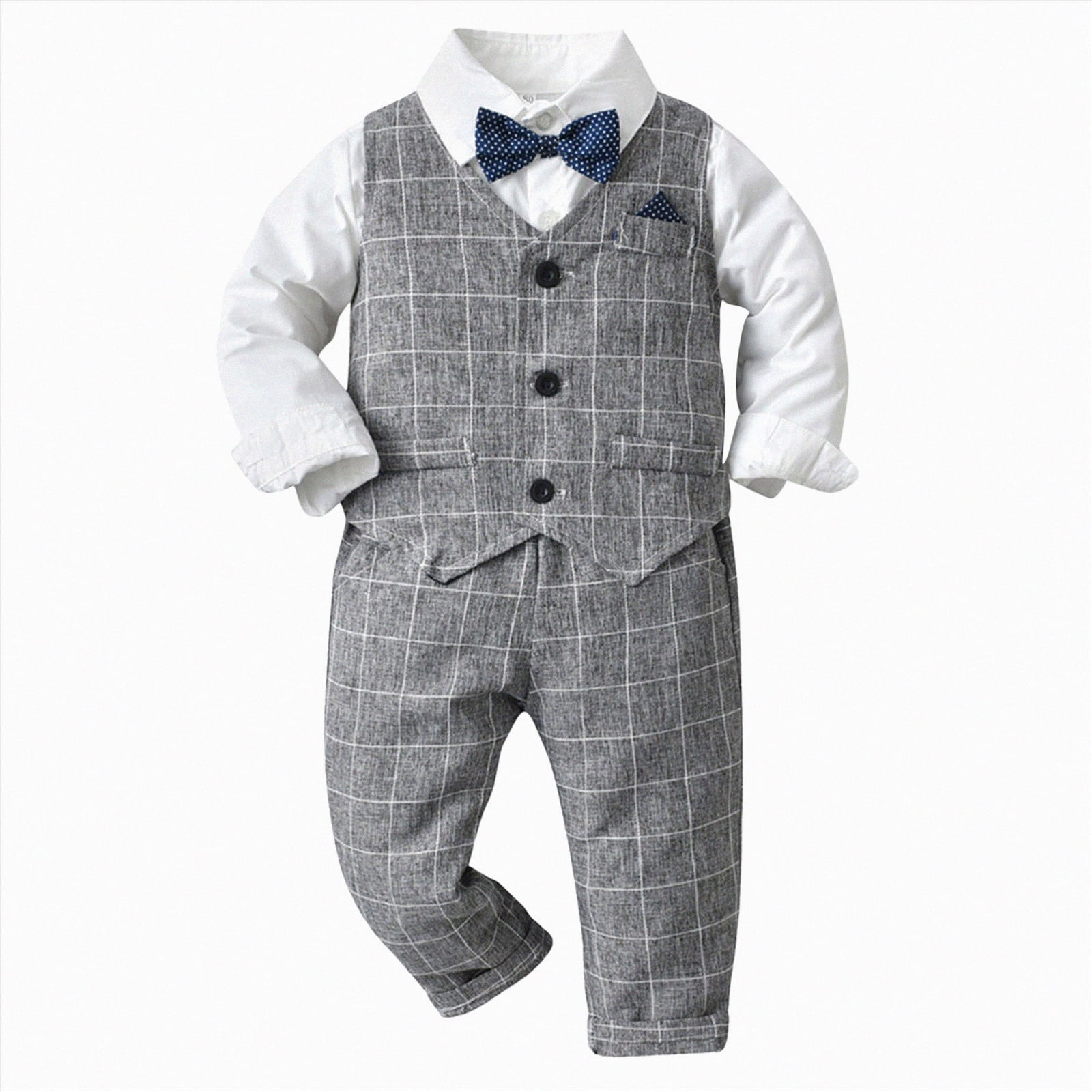 Boy Baby Clothes Little Boys Spring Fall Button Down Long Sleeve ...