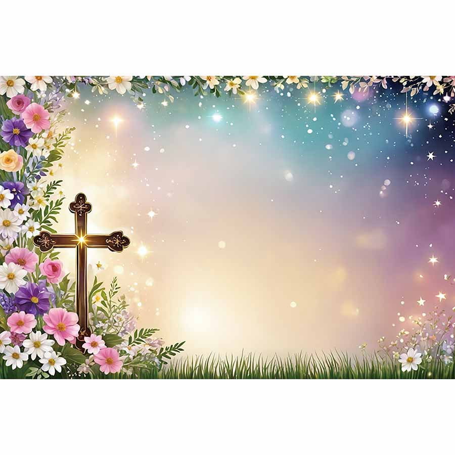 Boy Baptism Backdrop Girl Holy First Communion Background Child ...