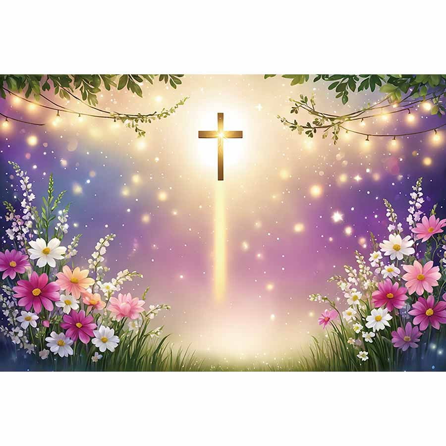 Boy Baptism Backdrop Girl Holy First Communion Background Child ...