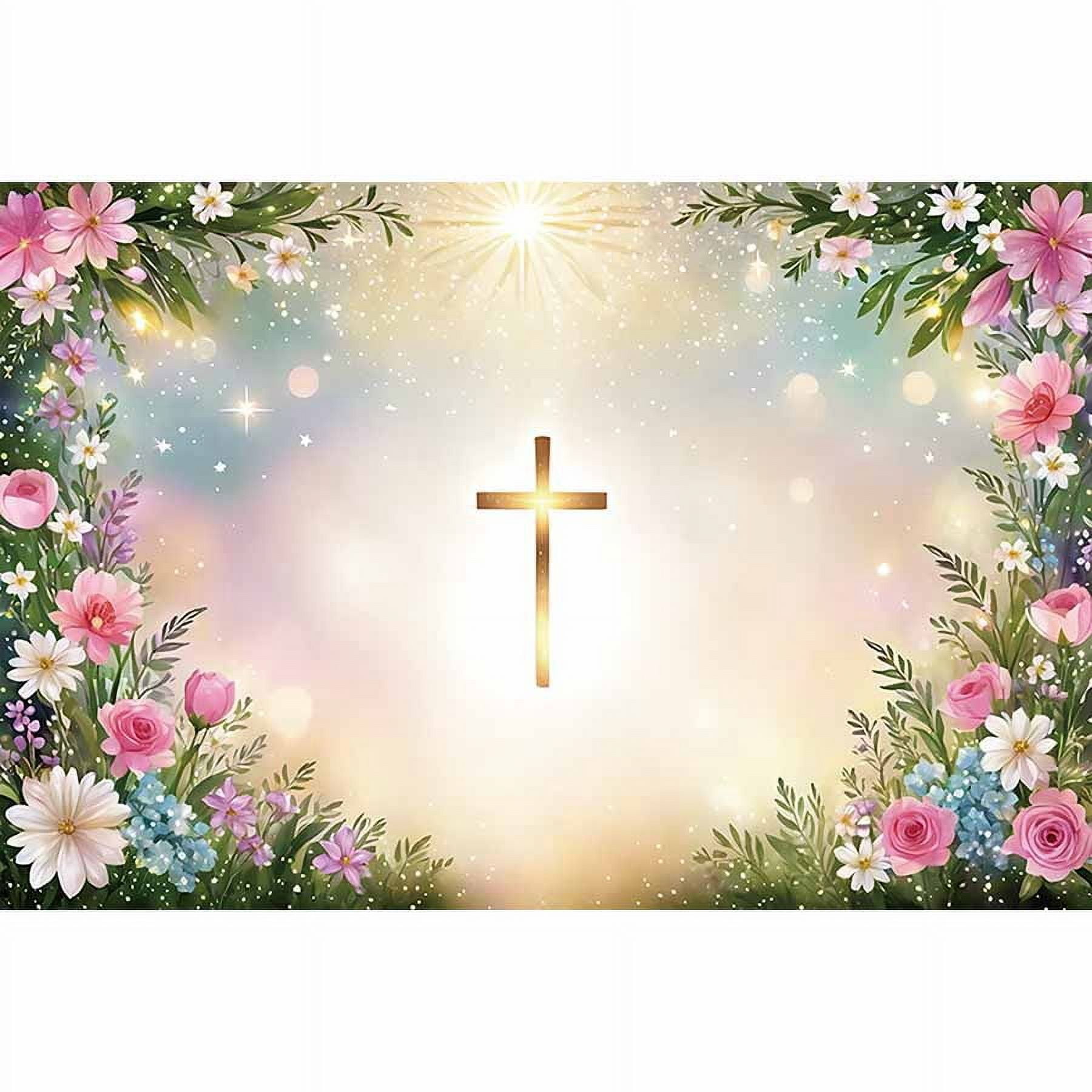 Boy Baptism Backdrop Girl Holy First Communion Background Child ...