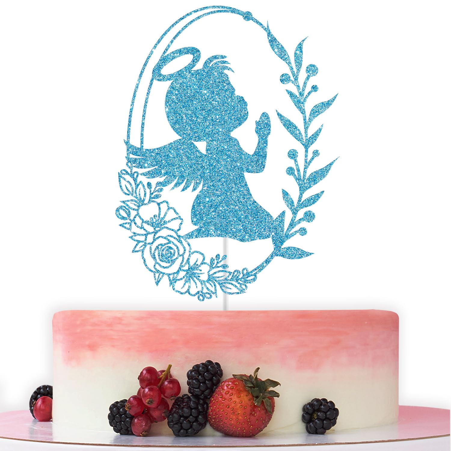 Boy Baptism Cake Topper, Bless This BSL1 Child Cake Topper, A Child of ...