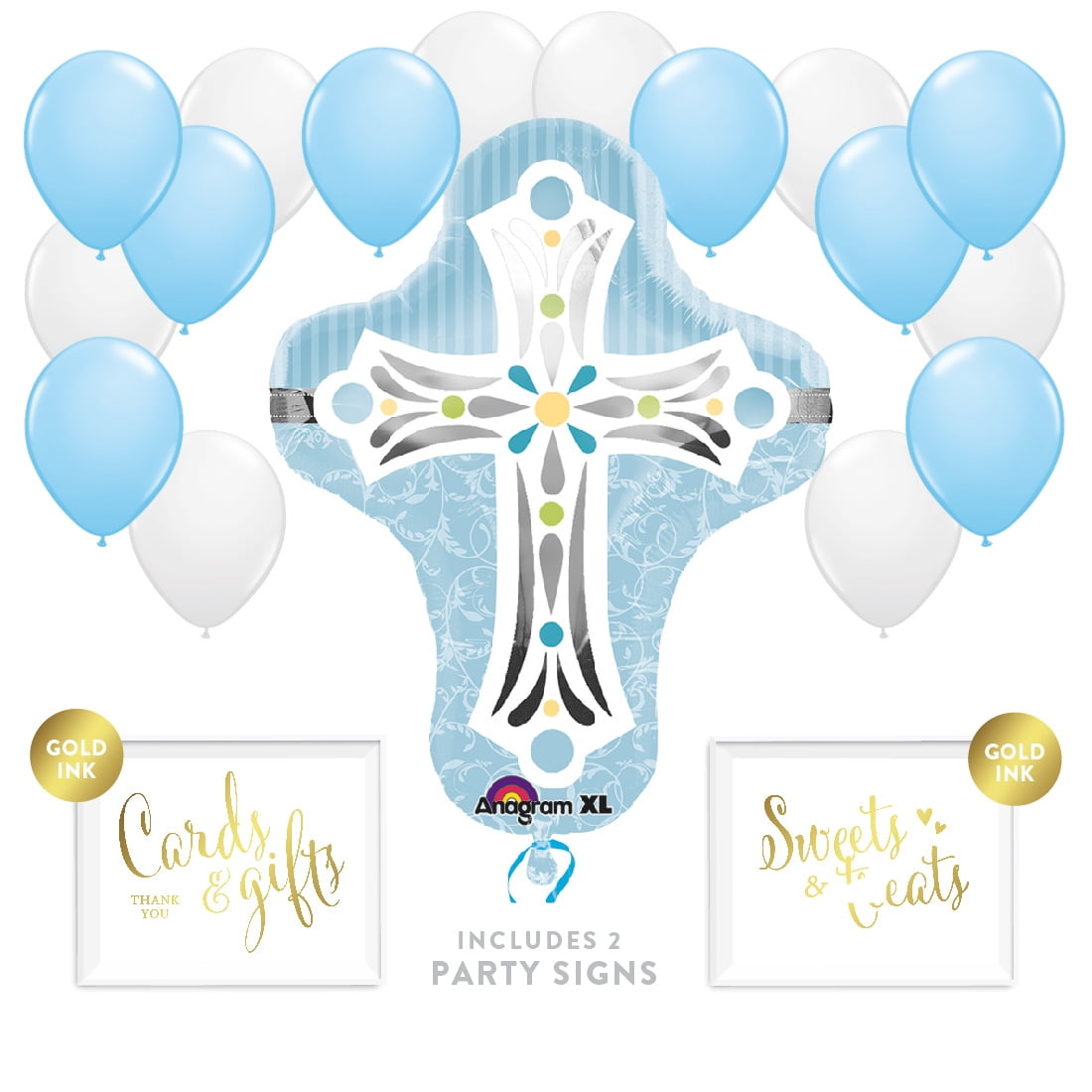 Baby Boy Baptism Cross
