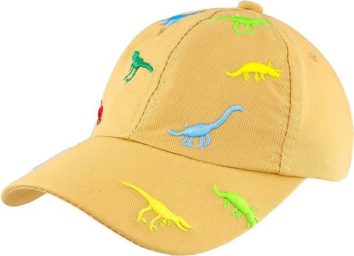 Boy Baseball Cap for Baby Toddler Girls Summer Cap Sun Protection Dinosaur Kids Trucker Hats for ...