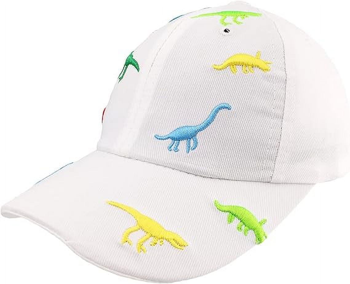 Boy Baseball Cap for Baby Toddler Girls Summer Cap Sun Protection Dinosaur Kids Trucker Hats for ...