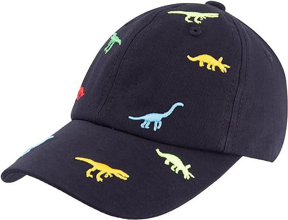 Boy Baseball Cap for Baby Toddler Girls Summer Cap Sun Protection Dinosaur Kids Trucker Hats for ...