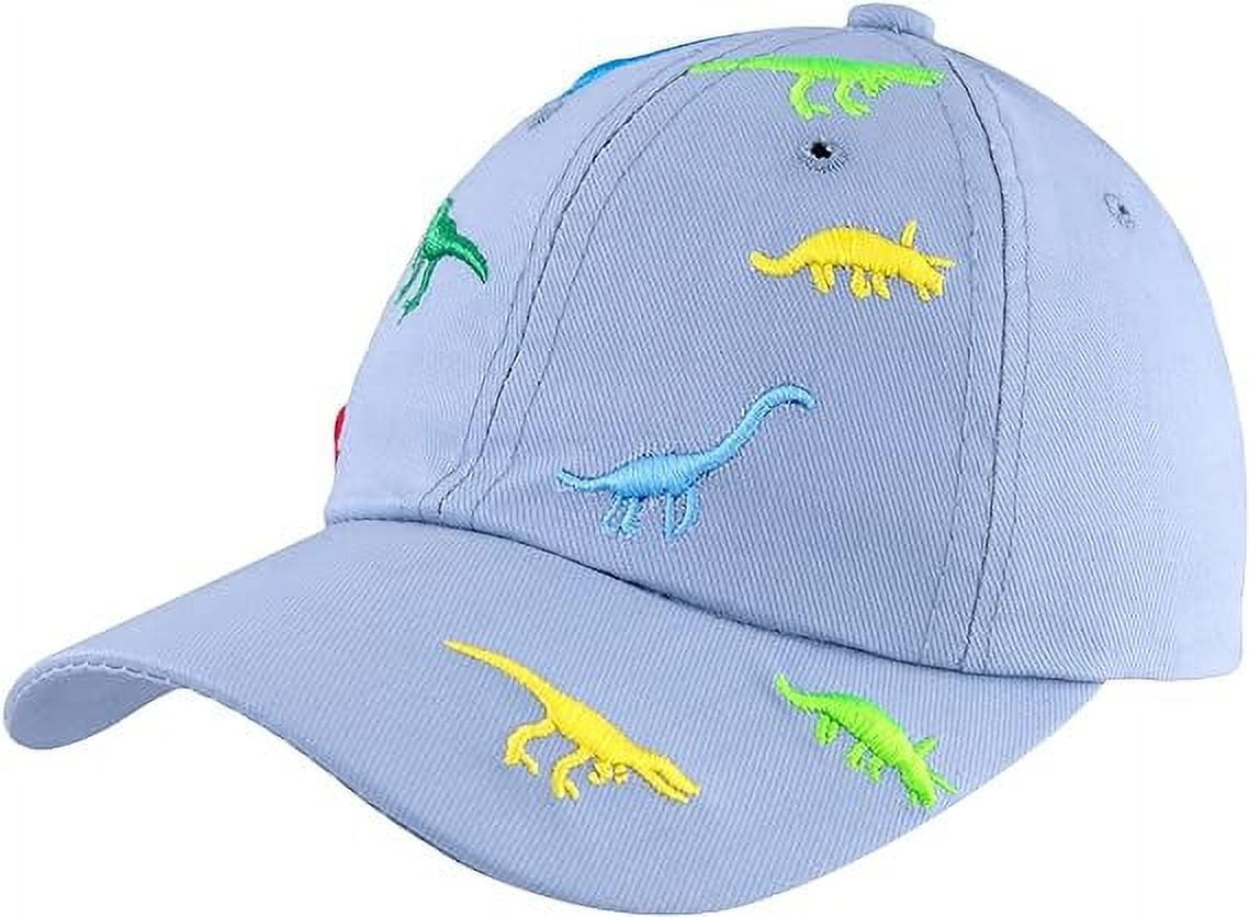 Boy Baseball Cap for Baby Toddler Girls Summer Cap Sun Protection Dinosaur Kids Trucker Hats for ...