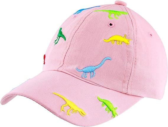 Boy Baseball Cap for Baby Toddler Girls Summer Cap Sun Protection Dinosaur Kids Trucker Hats for ...