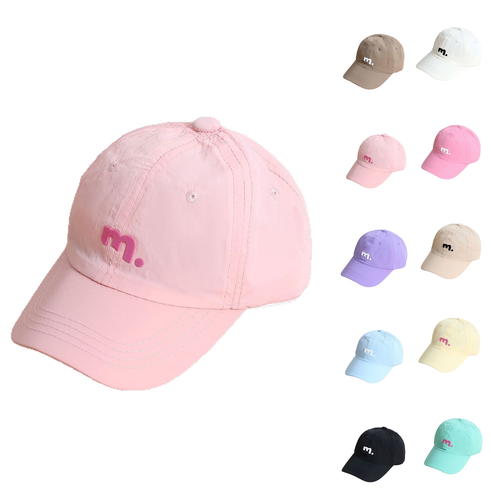 Boy Baseball Hat Quick DryPink Baseball Cap Sun Protective Cap for Kids ...